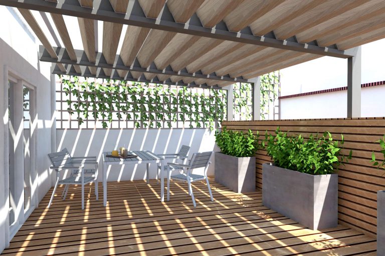 Logradouro em Oeiras – GIMA Projectos – Arquitectura e Engenharia, Lda